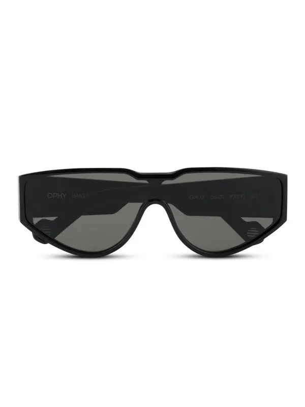 GIA BORGHINI Mini Acetate Frame Sunglasses - Black