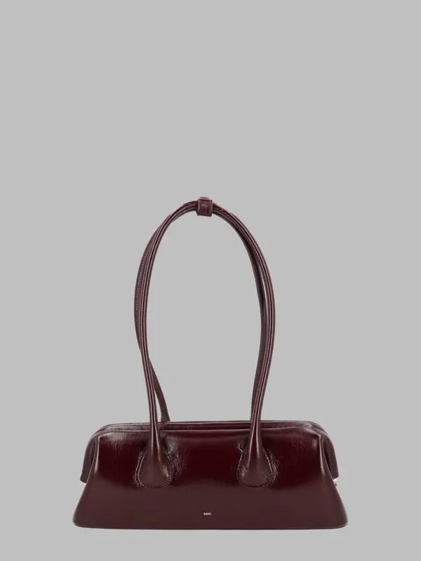 OSOI Glossy Leather Shoulder Bag