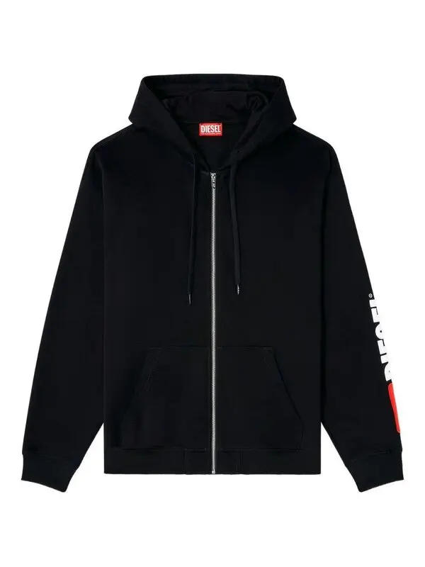 DIESEL® Zip-up Hooded Sweatshirt