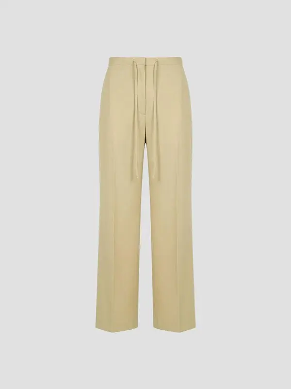 RÓHE Virgin Wool Drawstring Trousers