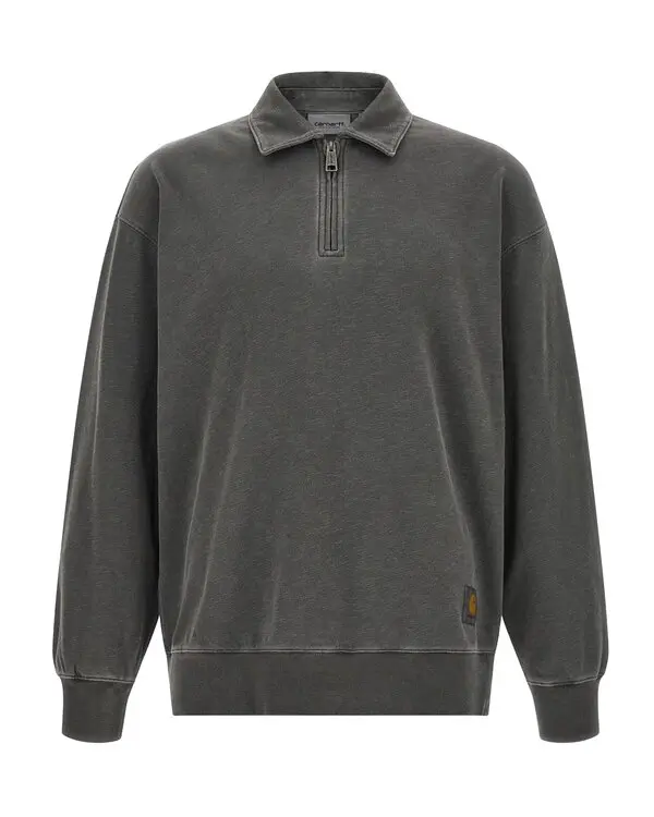 Carhartt Work In Progress Long Sleeve Quarter-zip Polo Shirt