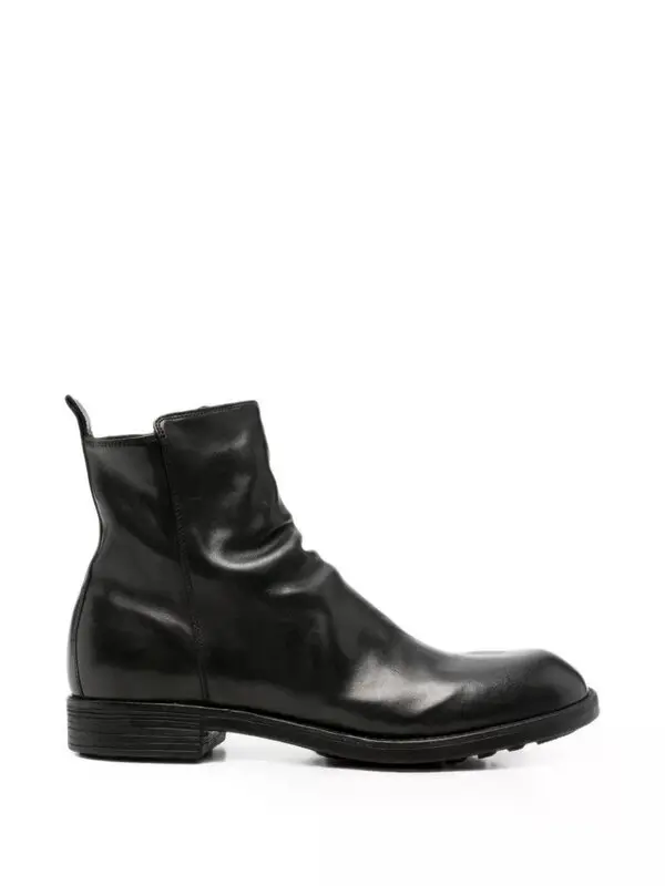 Officine Creative Leather Ankle Boots