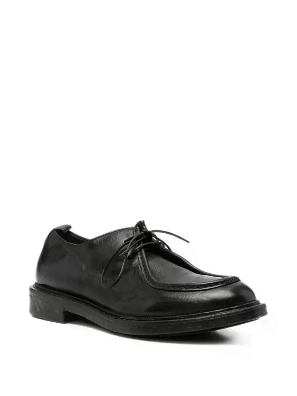 Moma Lace-up Leather Loafers
