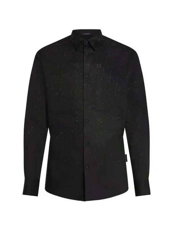 Karl Lagerfeld Monogram Rhinestone Shirt
