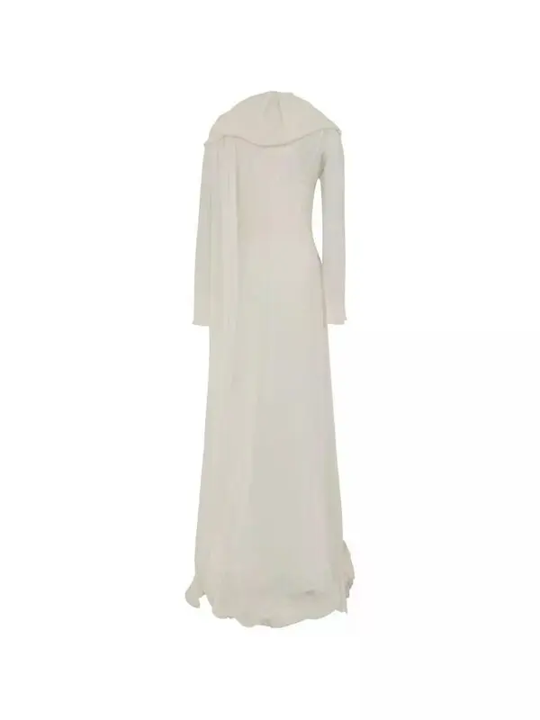 Alberta Ferretti Draped Maxi Dress