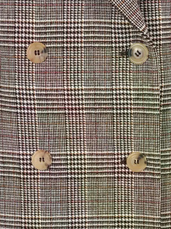 Ermanno Scervino Plaid-pattern Blazer - Brown