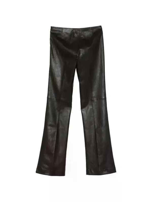 Seventy Leather Panelled Trousers
