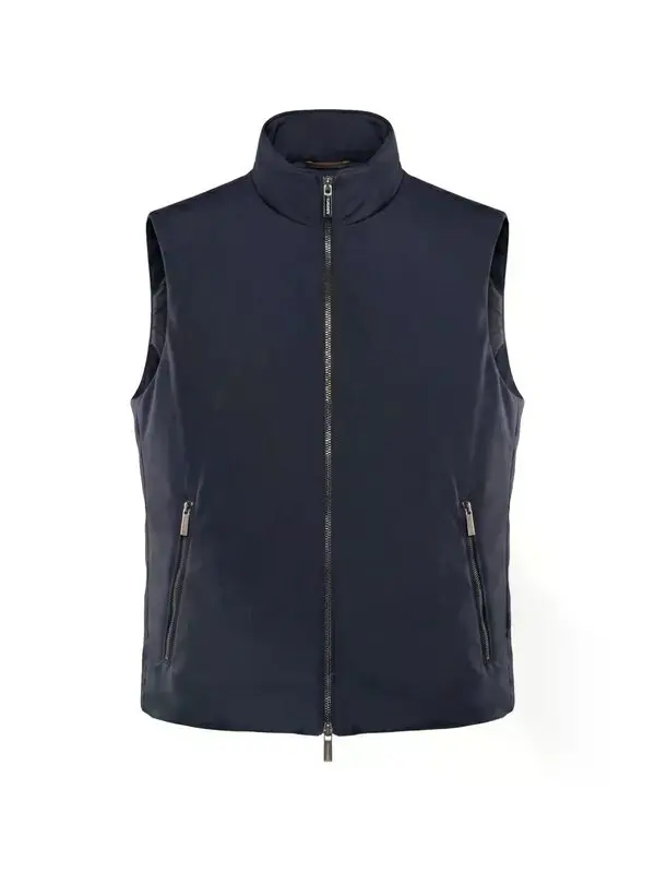 MOORER Zip-up Gilet