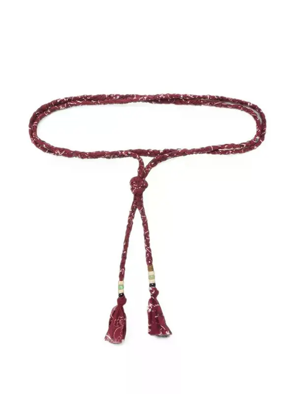 Alanui Braided Bandana Belt