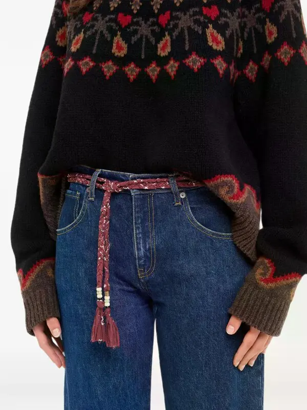 Alanui Braided Bandana Belt