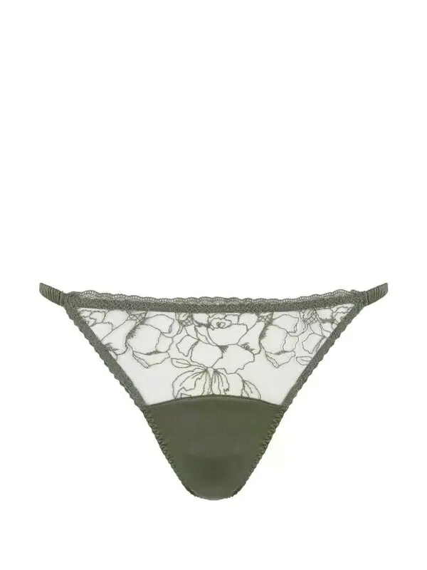 FLEUR OF ENGLAND Iona Embroidered Briefs