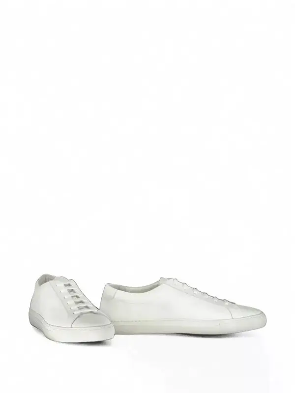 MOORER Leather Lace-up Sneakers