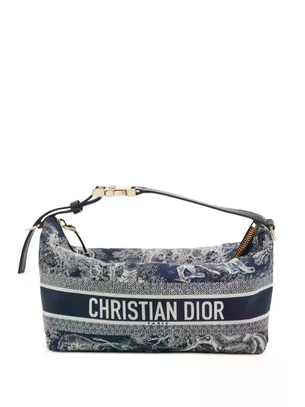 Dior 2023 Travel Nomad Toile De Jouy Tote Bag - Blue