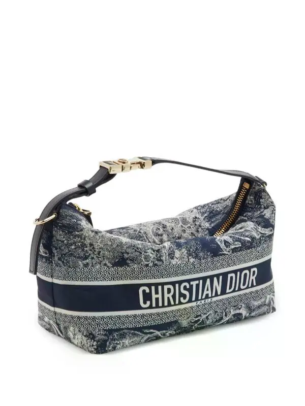 Dior 2023 Travel Nomad Toile De Jouy Tote Bag - Blue