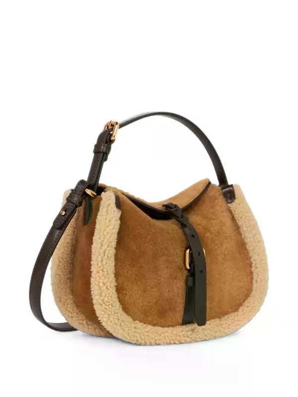Etro Small Shearling Pony Bag