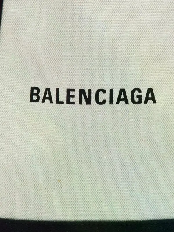 Balenciaga 2019 Navy Cabas Open-top Tote Bag