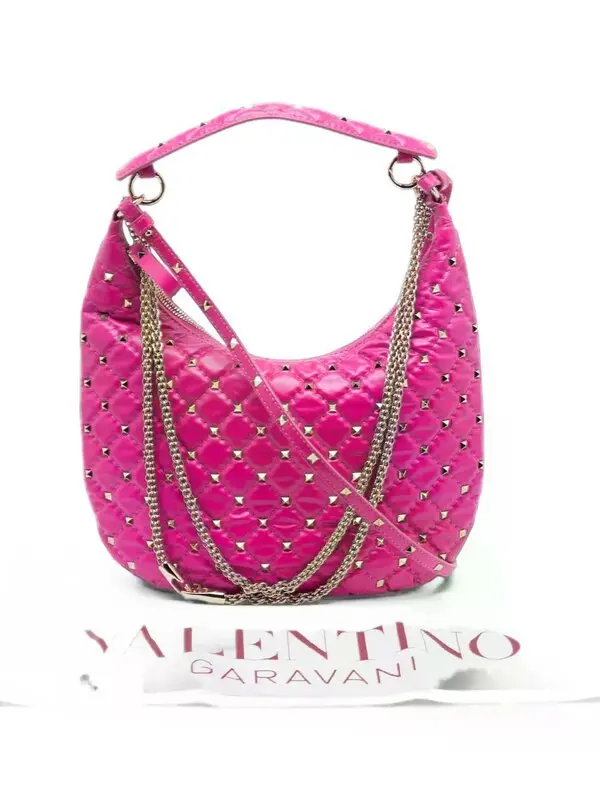 Valentino Garavani Rockstud Spike Hobo Bag