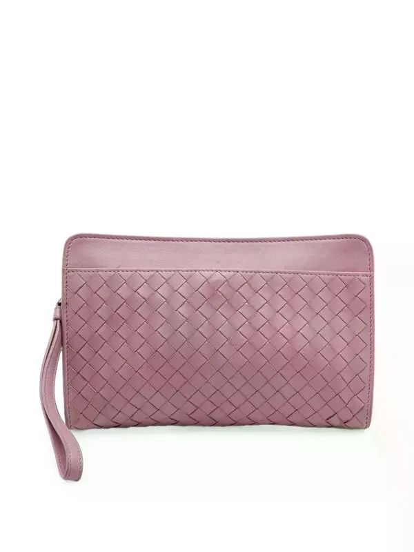 Bottega Veneta Leather Clutch Bag