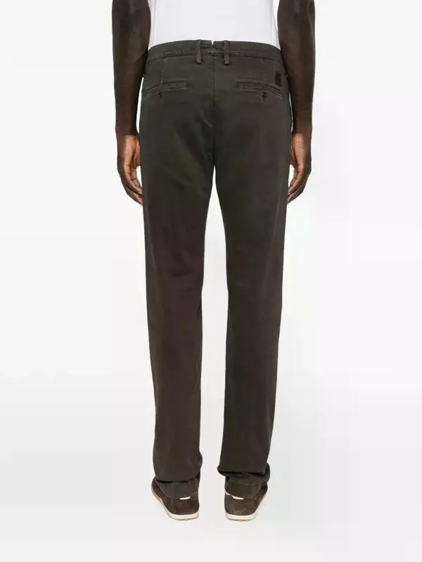 Jacob Cohen Logo-patch Straight-leg Trousers