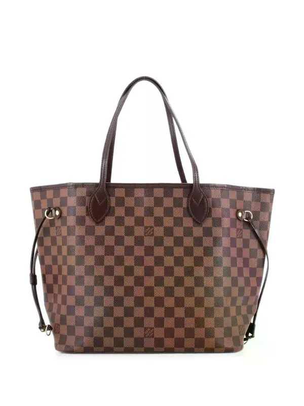LOUIS VUITTON Neverfull Nm Damier Mm Tote Bag - Brown