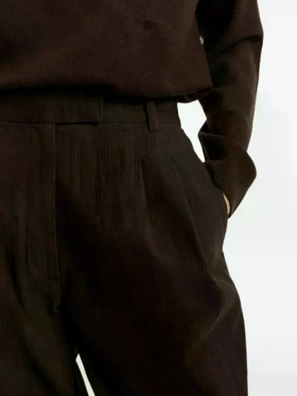 Chinti & Parker Pleated Corduroy Trousers