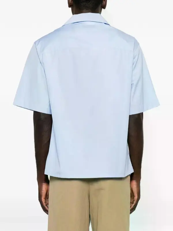 Marni Logo-print Camp-collar Shirt