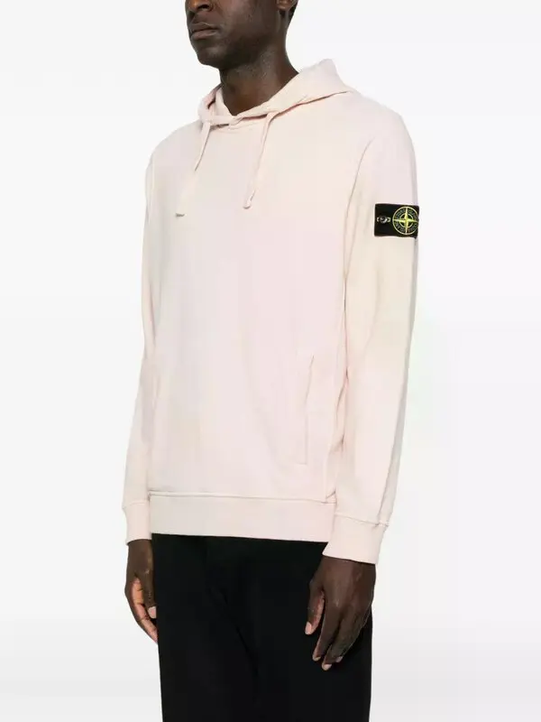 Stone Island Compass-patch Drawstring Hoodie