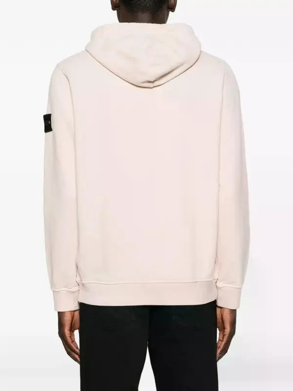 Stone Island Compass-patch Drawstring Hoodie