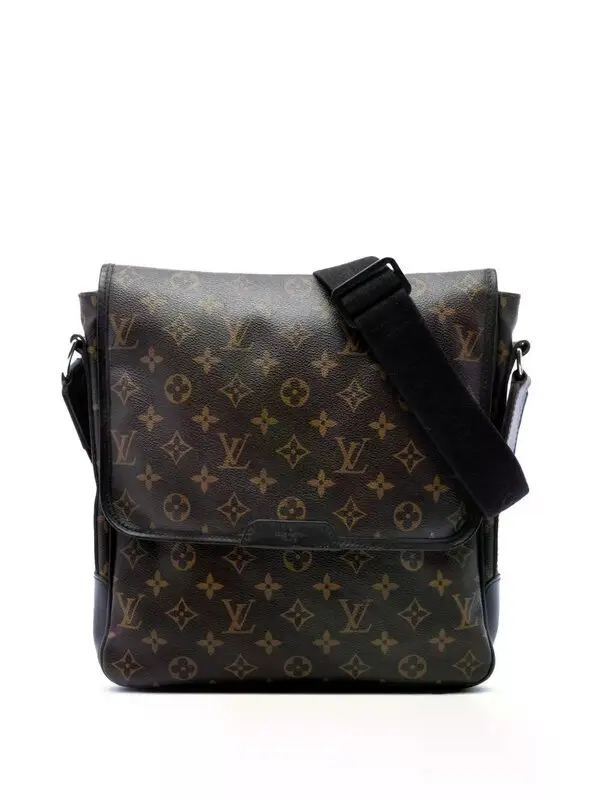 LOUIS VUITTON 2012 Monogram Macassar Bass Mm Crossbody Bag - Brown