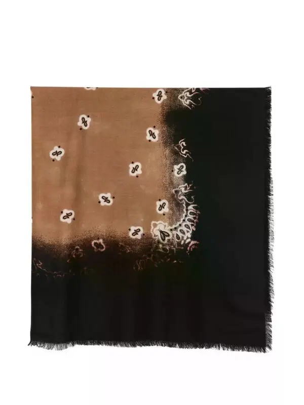 Destin Bandana-print Scarf - Brown