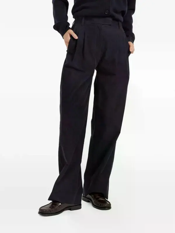 Chinti & Parker Pleated Corduroy Trousers