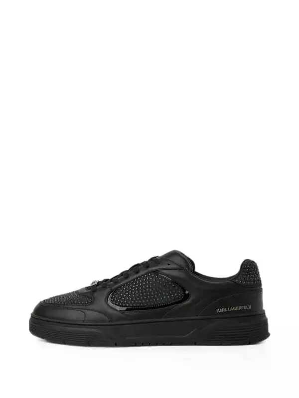 Karl Lagerfeld Embellished Lace-up Sneakers