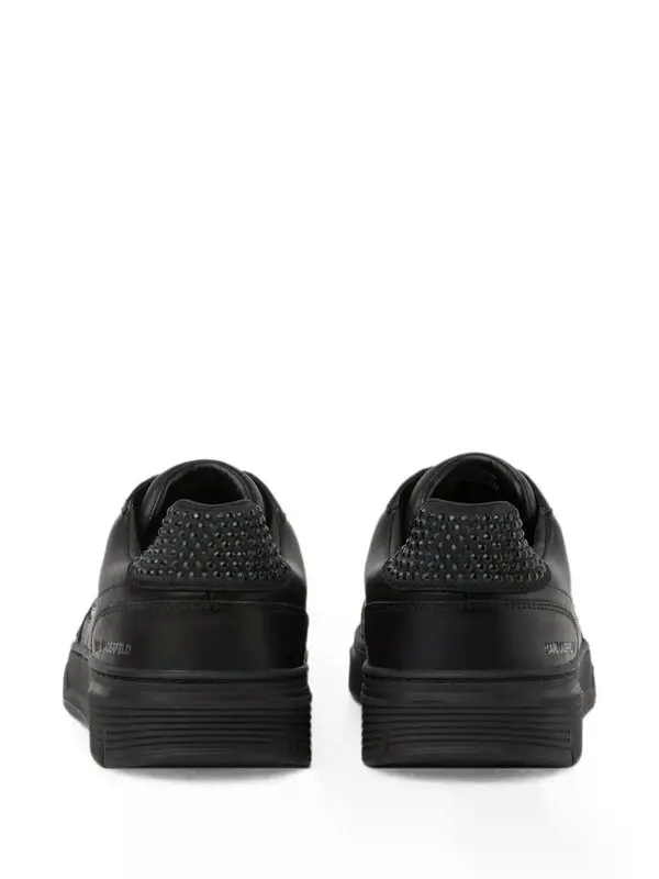 Karl Lagerfeld Embellished Lace-up Sneakers