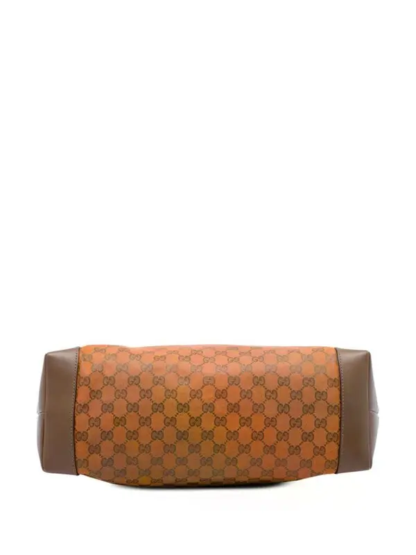 Gucci 2016-2026 Gg Canvas Web Tote Bag