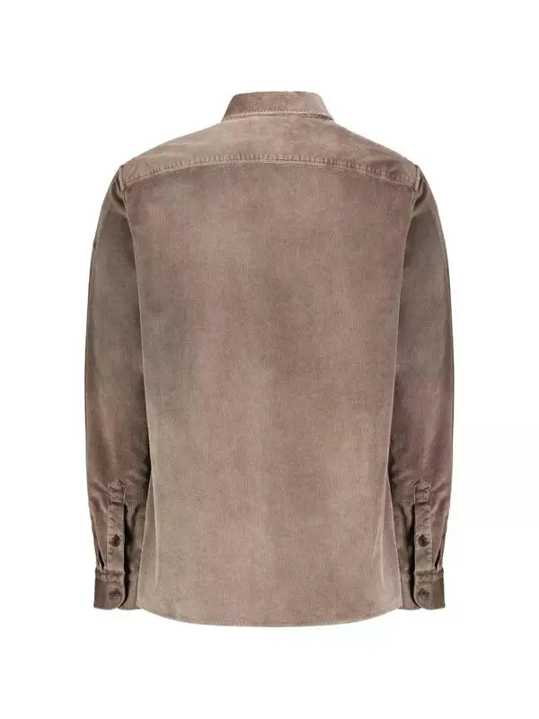 Paul & Shark Corduroy Flap-pocket Shirt