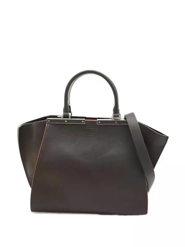 Fendi 2016 3jours Leather Tote Bag