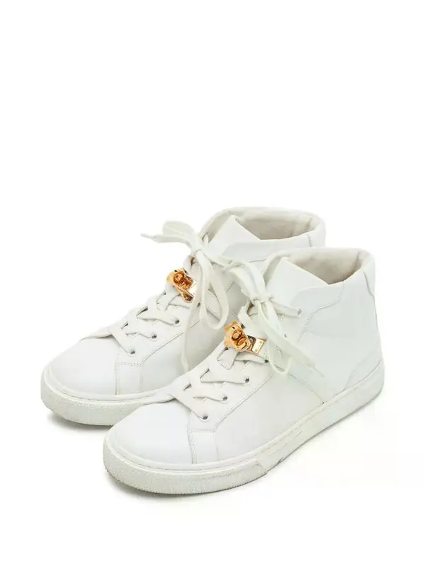Hermès Daydream High-top Sneakers With Kelly Buckle Detail