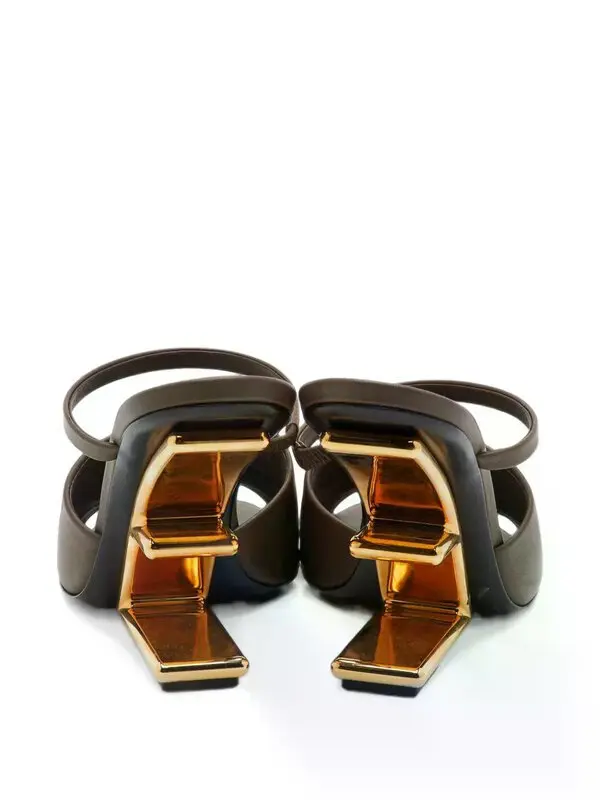 Fendi First Leather Sandals
