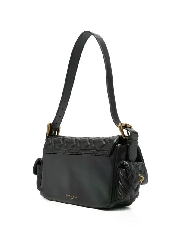 Kurt Geiger Eagle-motif Quilted Shoulder Bag