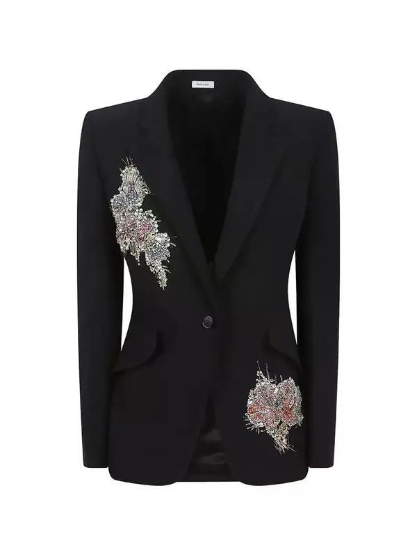 Alexander McQueen Embellished Blazer