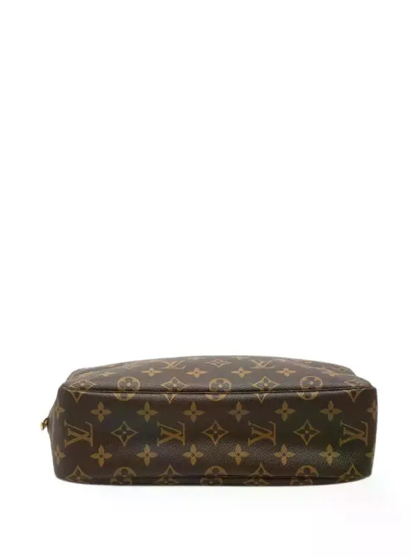 LOUIS VUITTON Monogram Canvas Trousse Toilette 28 Clutch Bag