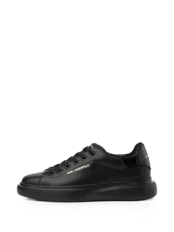 Karl Lagerfeld Ikon Nft Kore Leather Sneakers