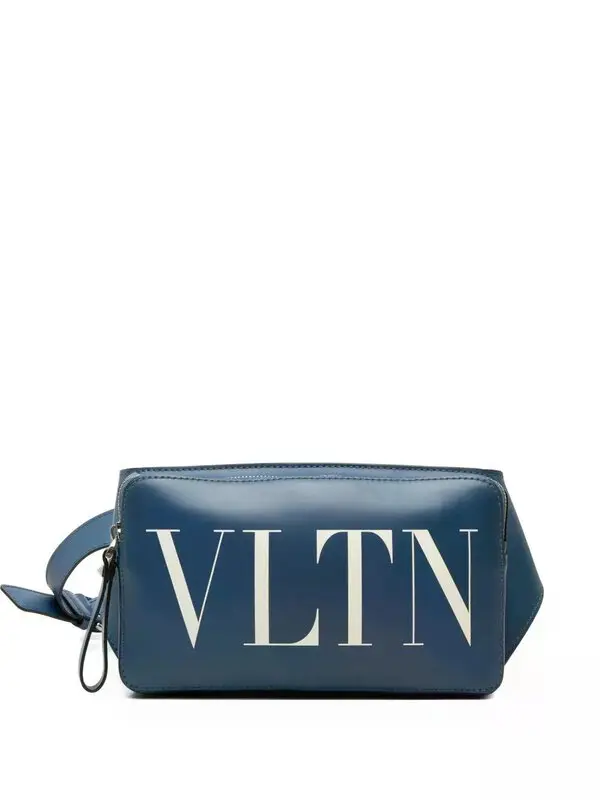 Valentino Garavani 2000-2017 Leather Vltn Belt Bag - Blue