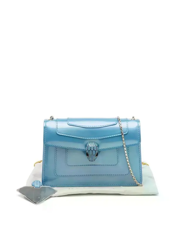 BVLGARI Serpenti Forever Shoulder Bag - Blue