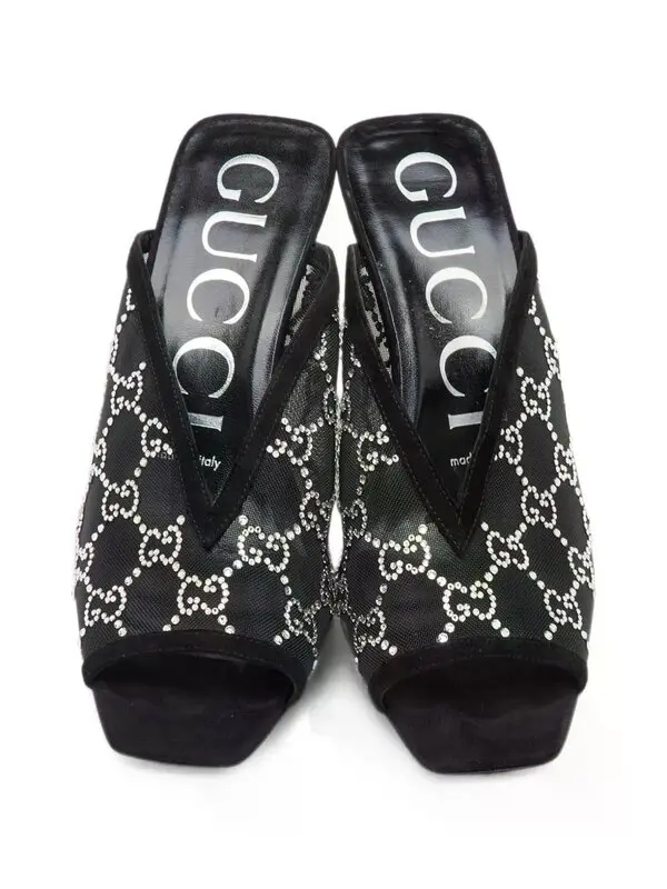Gucci Crystal-embellished Sandals