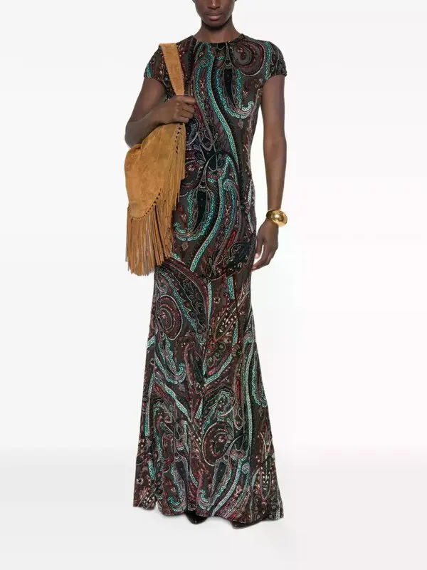 Etro Paisley-print Maxi Dress