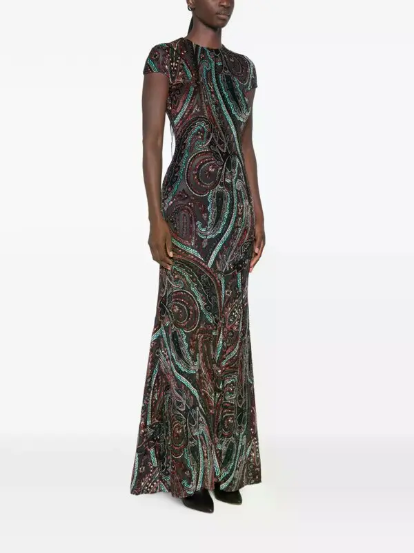 Etro Paisley-print Maxi Dress