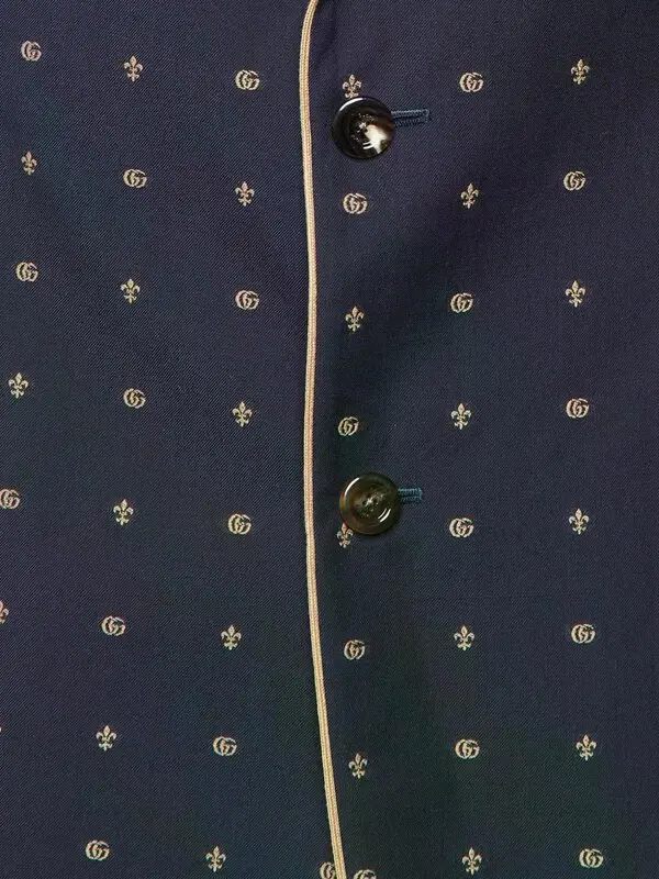Gucci Double G Jacquard Blazer