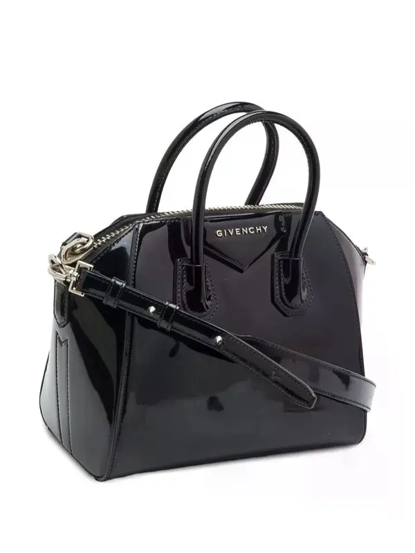 Givenchy Antigona Leather Satchel Bag - Black
