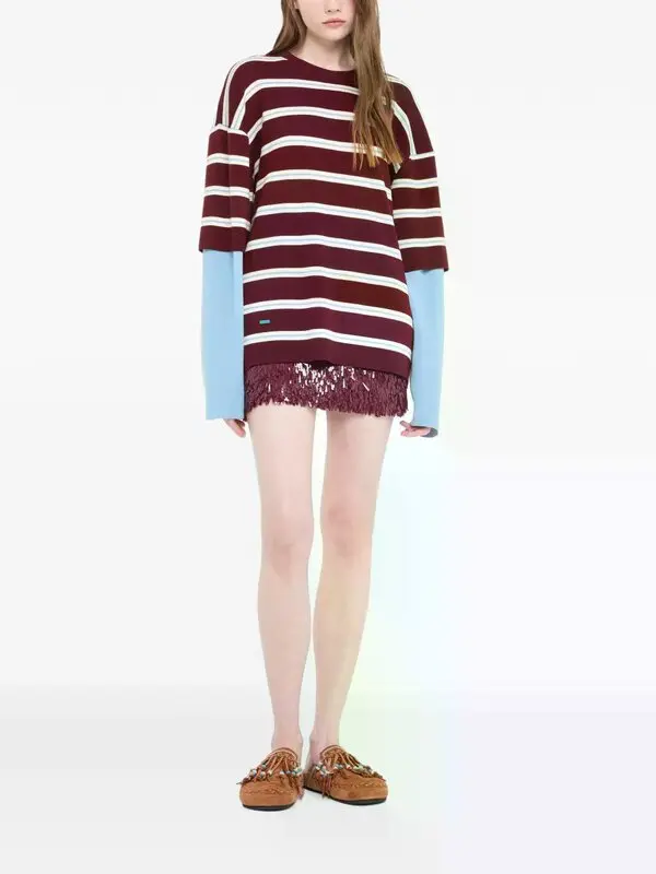 Alanui Rugby Club Double-sleeve Sweater